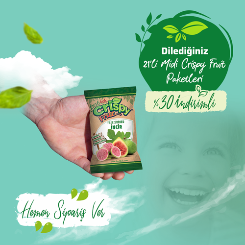 Freshbak Crispy | Freeze-Dried Sağlıklı Atıştırmalıklar